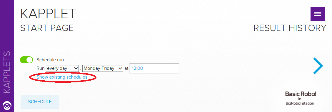Kappletでのロボット実行方法